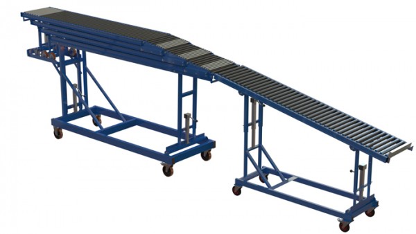 High Rise Telescopic Unloading Conveyor – Ocon Conveyors