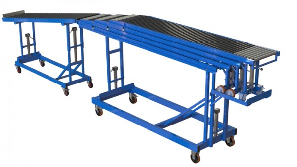 High Rise Telescopic Unloading Conveyor – Ocon Conveyors