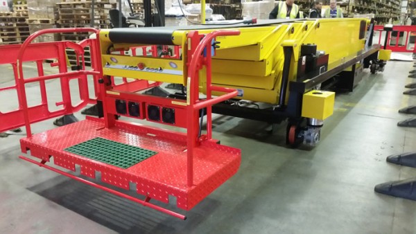 Powered Telescopic Belt Boom Conveyor – Ocon Conveyors