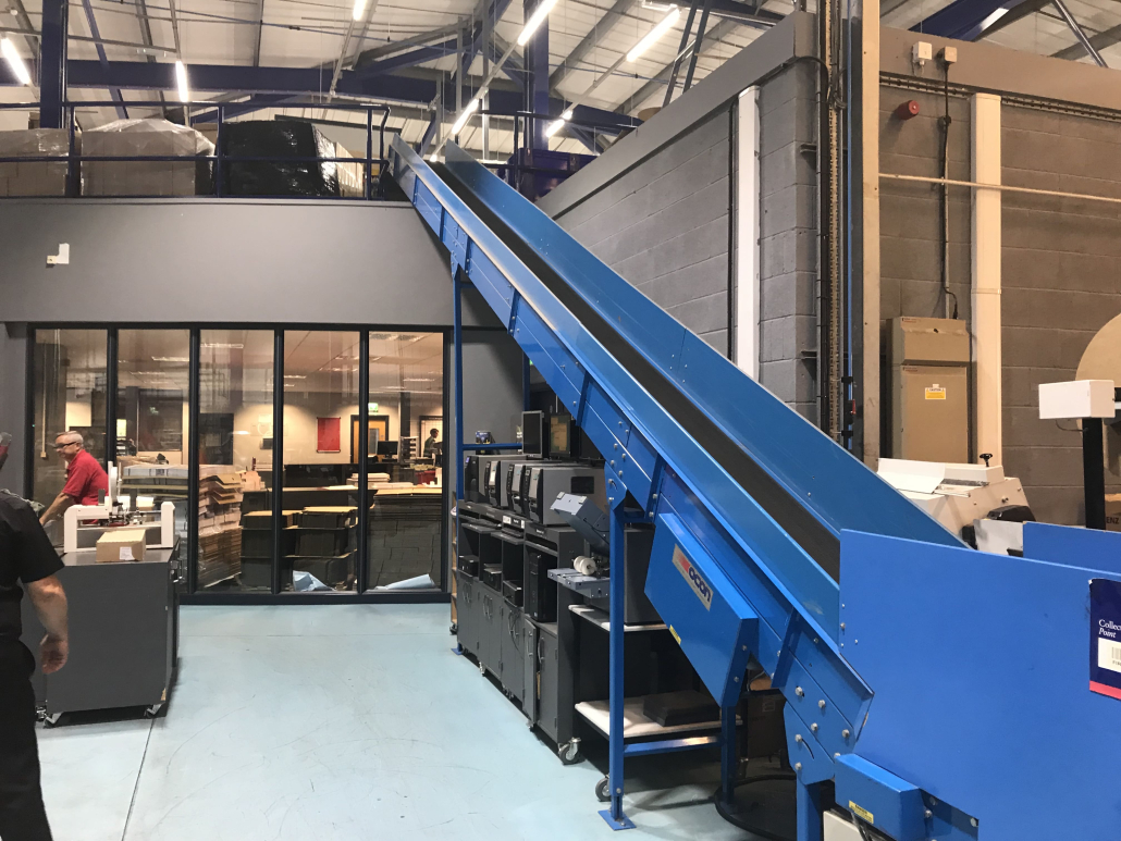 Mezzanine Conveyors - Floor, Belt & Flexible -Ocon Conveyors